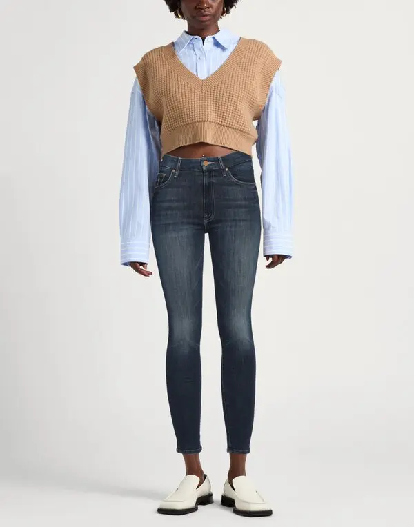 MOTHER High Waisted Skinny Jeans