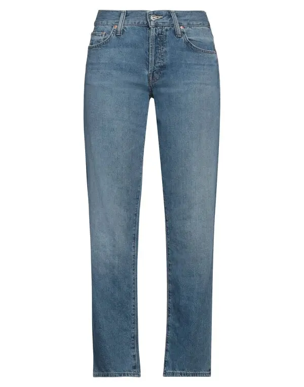 MOTHER Straight-leg Jeans With A High Waist