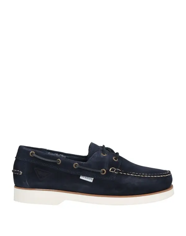 DOCKSTEPS Midnight Leather Loafers