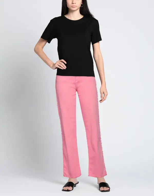 NENETTE Straight-leg Jeans With Fringed Hem