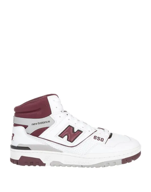 NEW BALANCE 650 High-top Sneakers - White