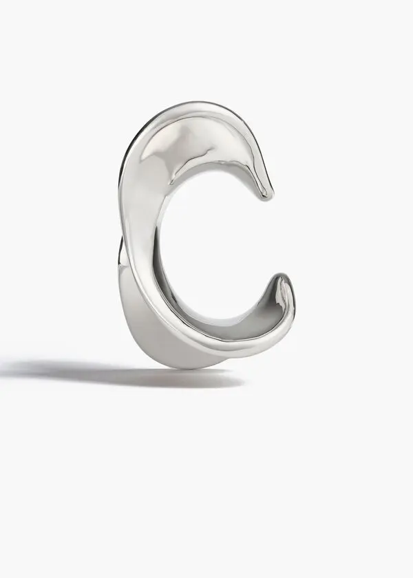Khaite Shadow Palladium-plated Brass Cuff
