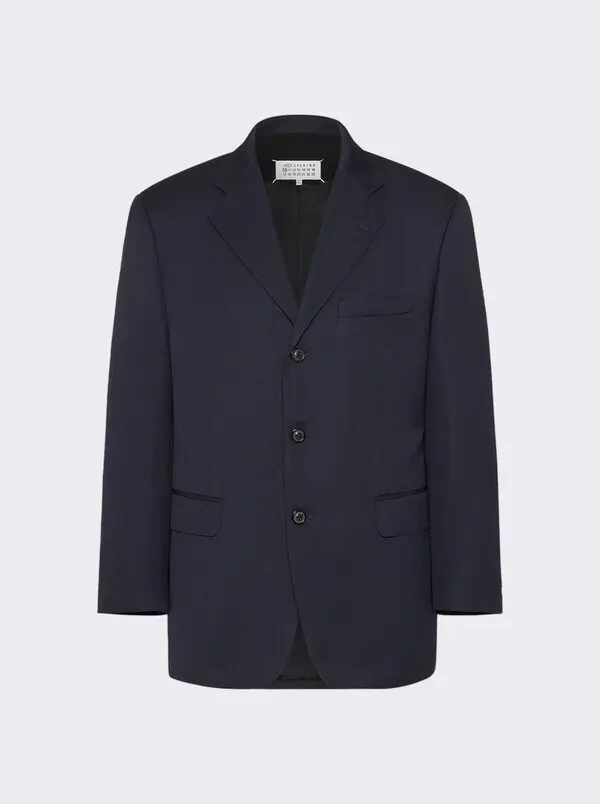 MAISON MARGIELA Single-breasted Blazer - Blue