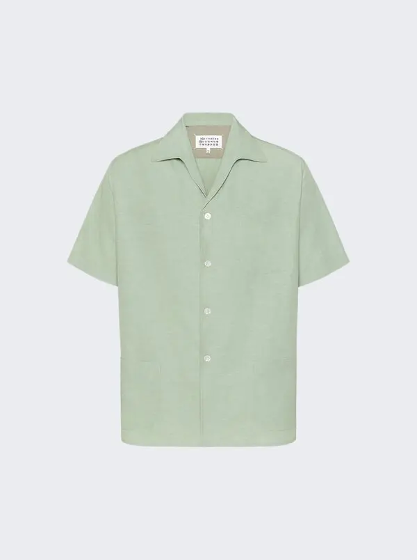 MAISON MARGIELA Short Sleeve Shirt - Mint