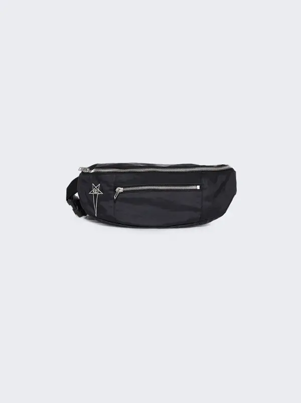 Rick Owens Woven Bumbag - Black