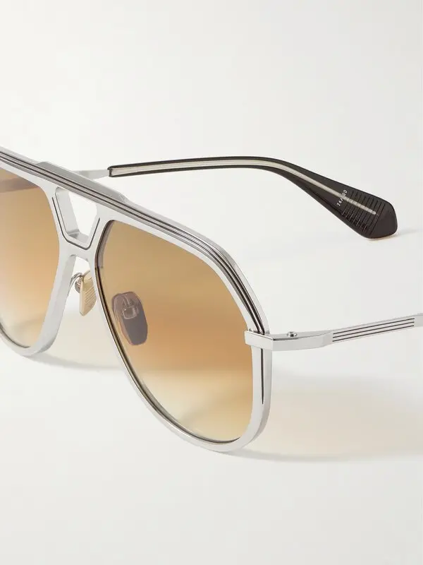 JACQUES MARIE MAGE Lockheed Aviator-style Sunglasses
