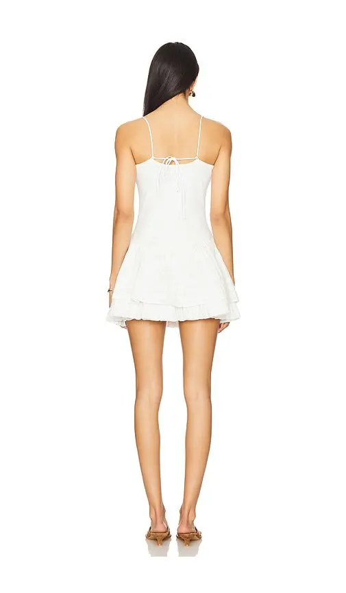 Free People X Bliss Beauty Mini Dress - Ivory