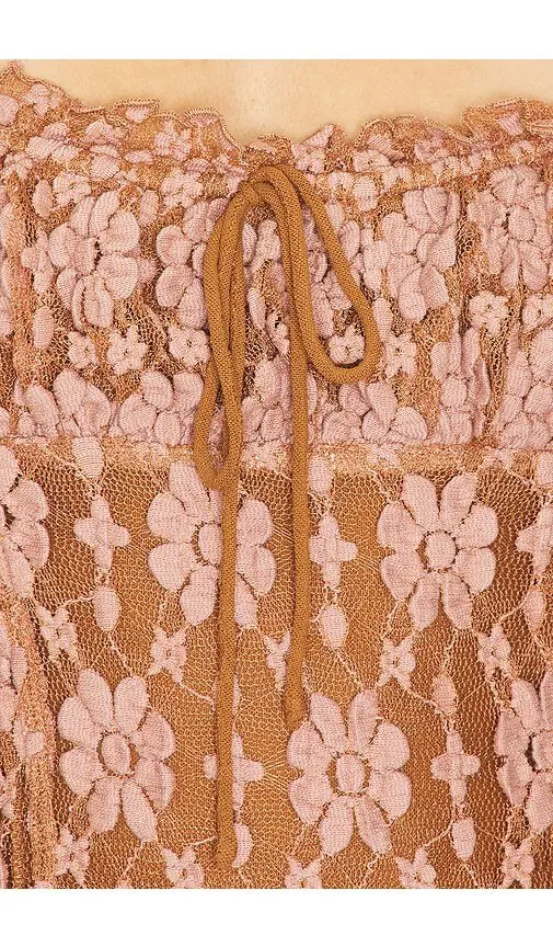 Free People Lucinda Lace Midi Dress