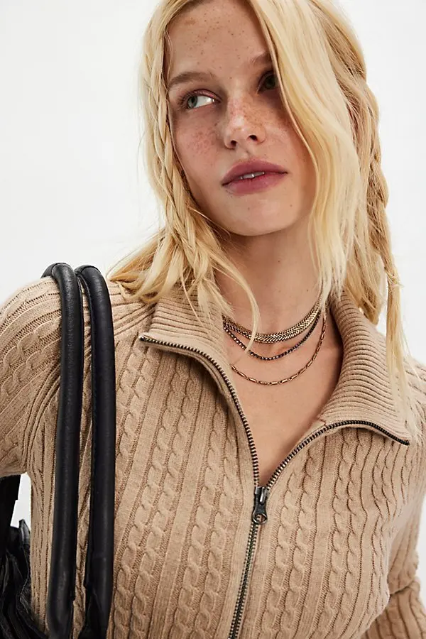 Free People Giselle Layer Necklace - Gold