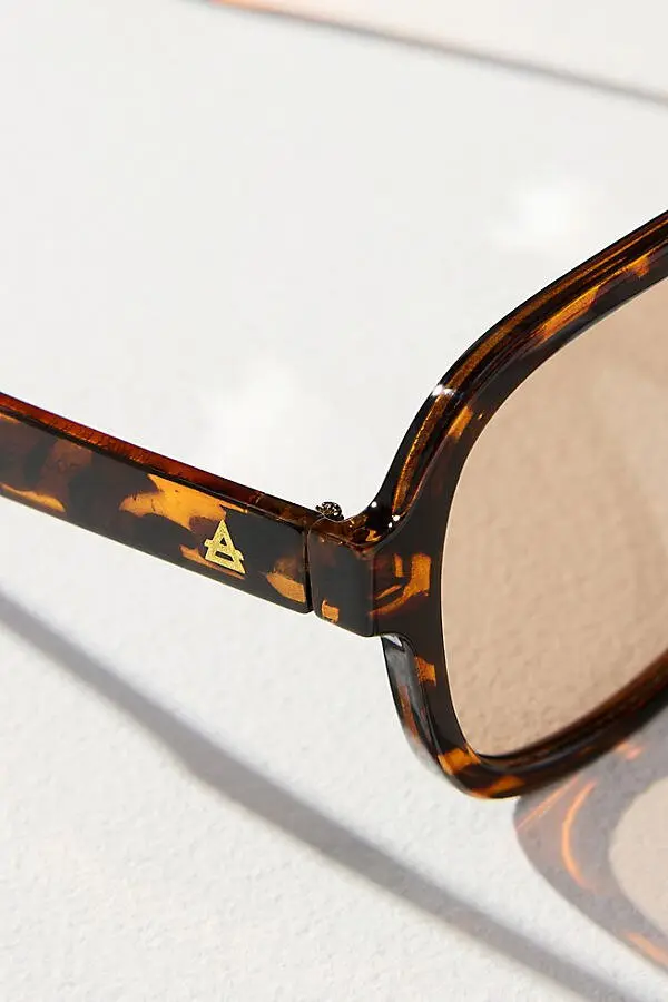 AIRE Whirlpool Aviator Sunglasses - Tortoise