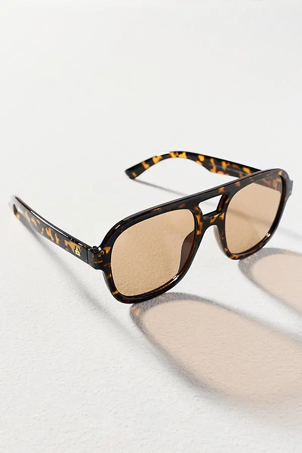 AIRE Whirlpool Aviator Sunglasses - Tortoise