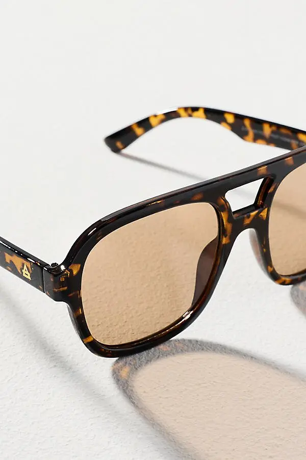 AIRE Whirlpool Aviator Sunglasses - Tortoise