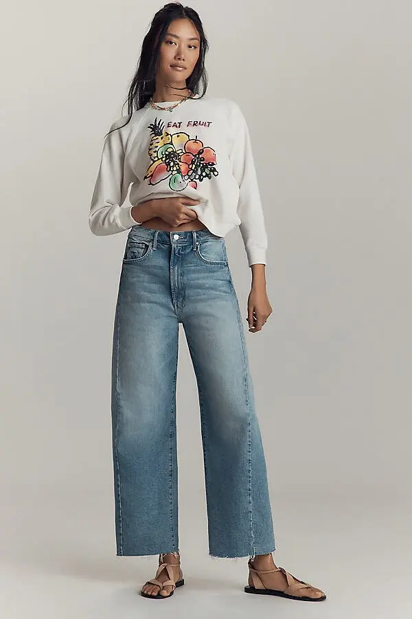 MOTHER The Half-pipe High-rise Tapered Jeans