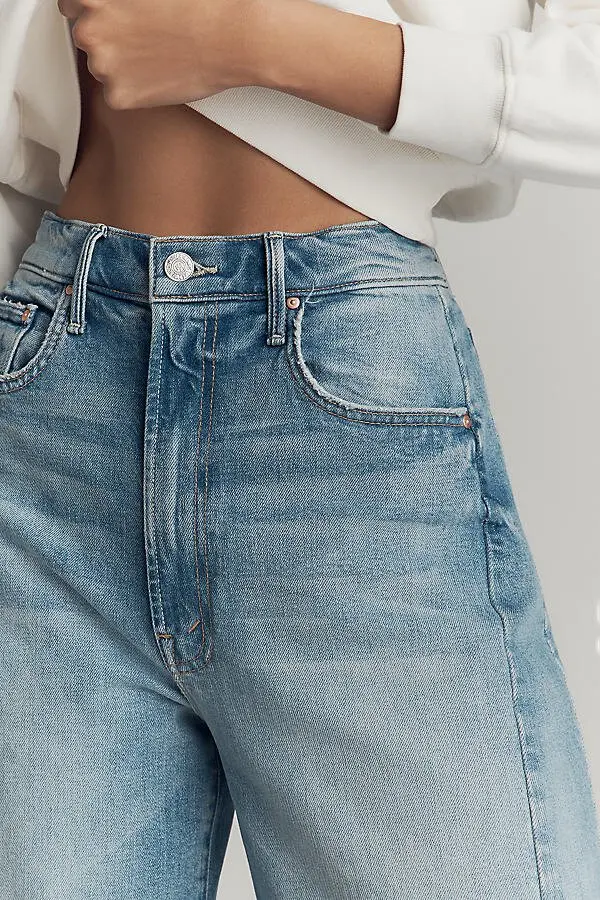 MOTHER The Half-pipe High-rise Tapered Jeans