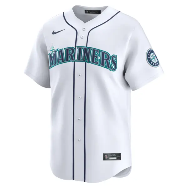 Nike Julio Rodríguez Seattle Mariners Dri-fit Adv Mlb Limited Jersey - White