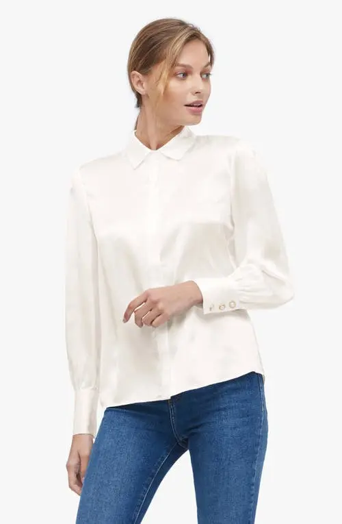 Lilysilk Bow Tie Silk Blouse