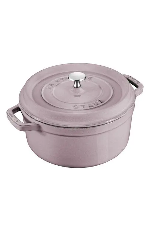 STAUB 4-quart Enameled Cast Iron Dutch Oven - Lilac