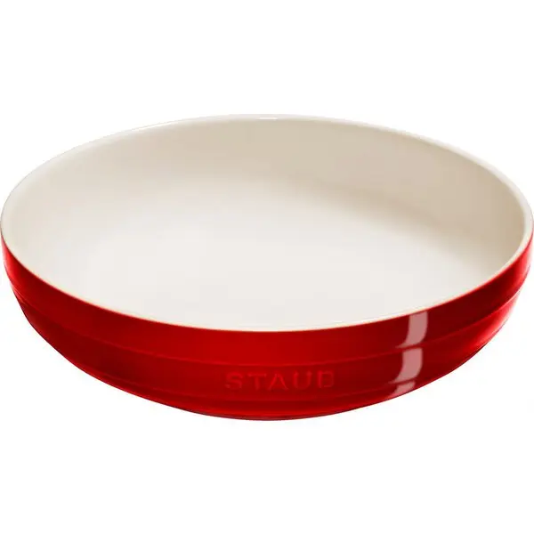 STAUB Ceramic 11.5-inch Ceramic Mixing Bowl - Cherry