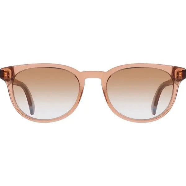 Paul Smith 52mm Oval Sunglasses - Transparent Caramel