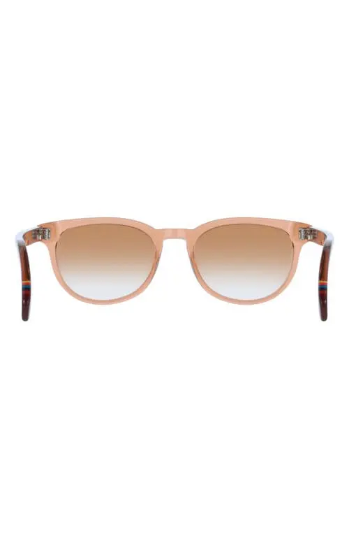 Paul Smith 52mm Oval Sunglasses - Transparent Caramel