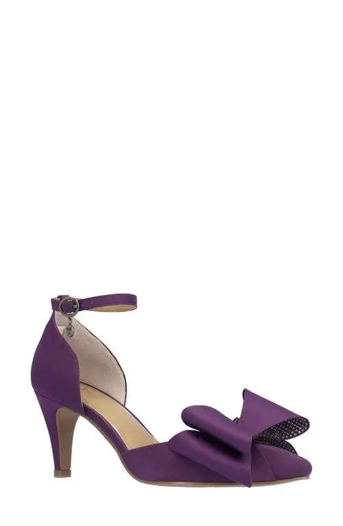 J. Reneé Pammie Pointed Toe Pump - Purple