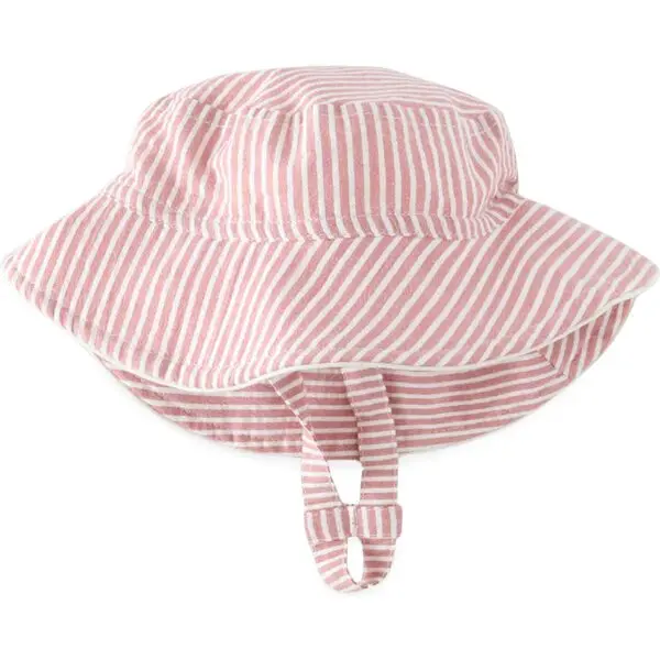 PEHR Seersucker Bucket Hat - Anchor Red