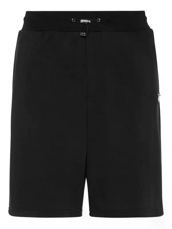 Philipp Plein Cotton Track Shorts