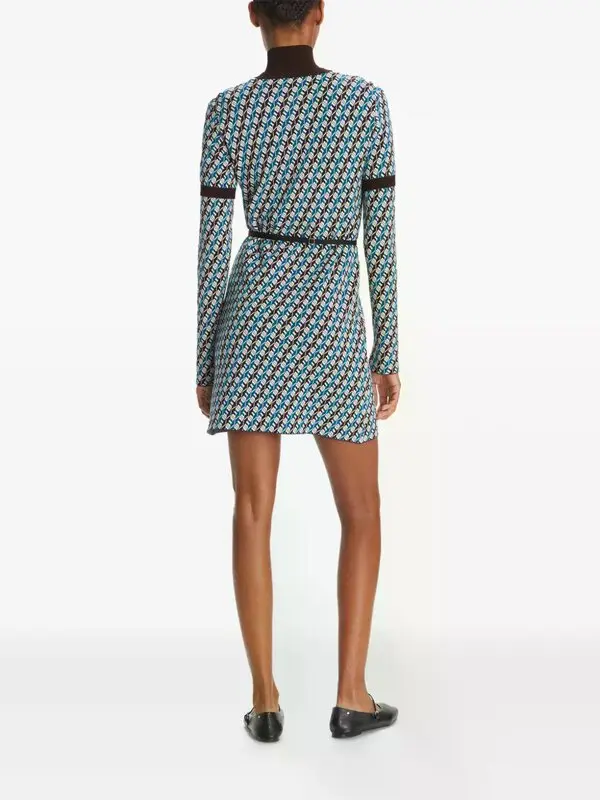 Tory Burch Jacquard-weave Sweater Dress