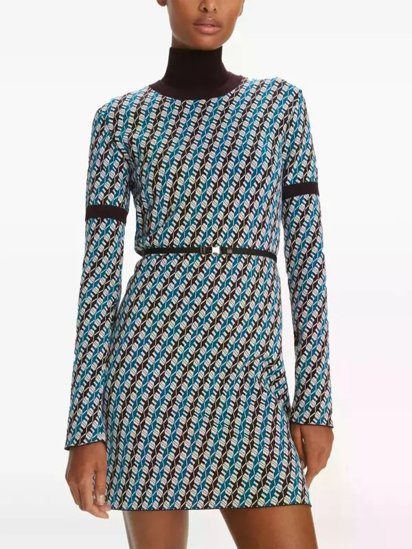 Tory Burch Jacquard-weave Sweater Dress