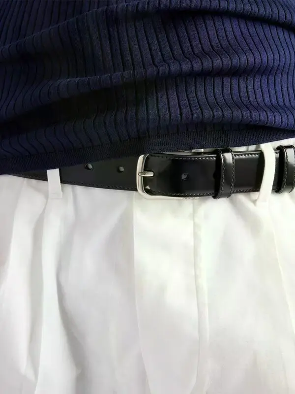 Prada Brushed Leather Belt