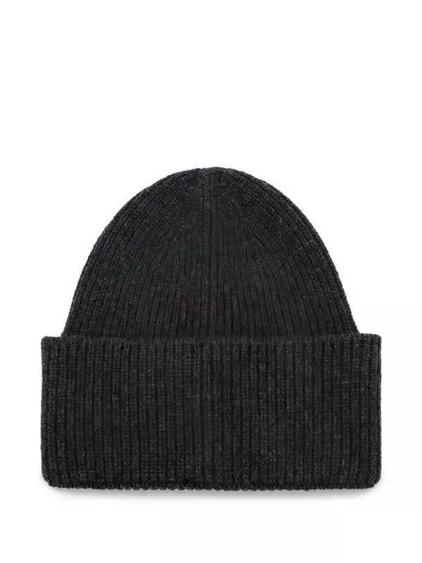 Destin Ribbed-knit Beanie - Grey
