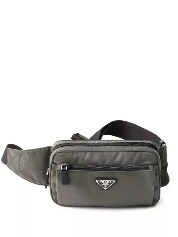 Prada Re-nylon Belt Bag - Green