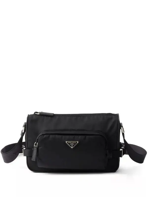Prada Re-nylon Crossbody Bag - Black