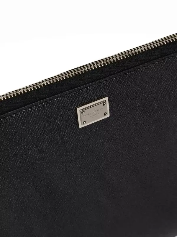 Dolce & Gabbana Leather Clutch - Black