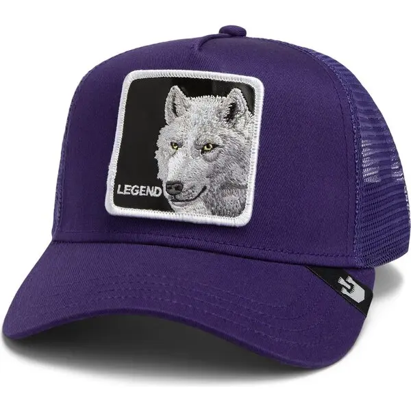 GOORIN BROS Legendary Wolf Trucker Hat - Purple
