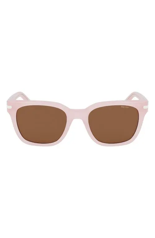 Nike Crescent Ii Square Sunglasses - Milky Blush / Brown