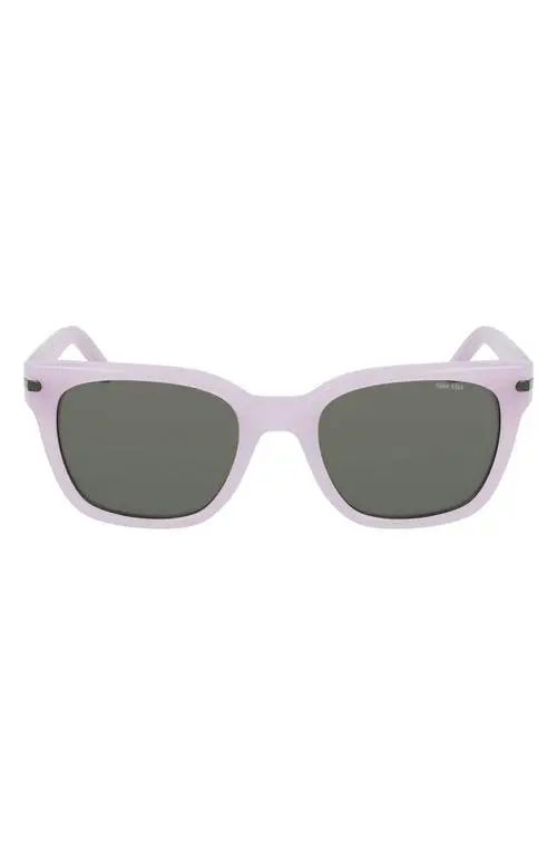 Nike Crescent Ii Square Sunglasses - Milky Lilac Bloom / Green