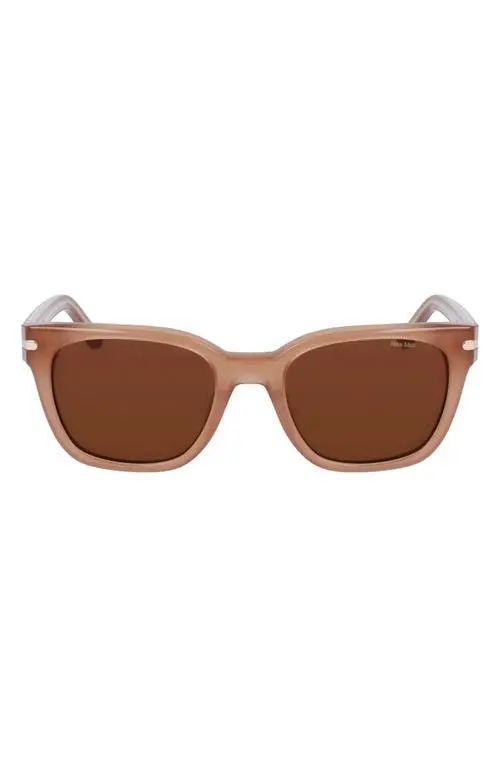 Nike Crescent Ii Square Sunglasses - Milky Mink / Brown