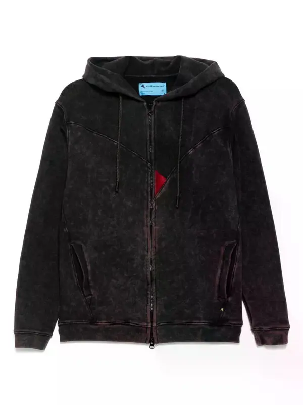 STAIN SHADE Hooded Zip-up Sweatshirt