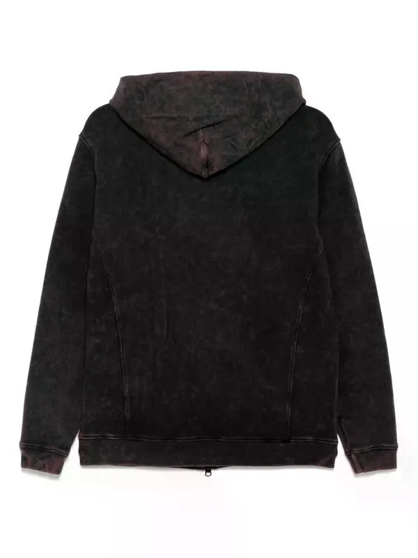 STAIN SHADE Hooded Zip-up Sweatshirt