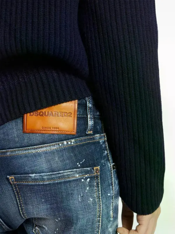 Dsquared2 Medium Wash Distressed Cool Guy Jeans