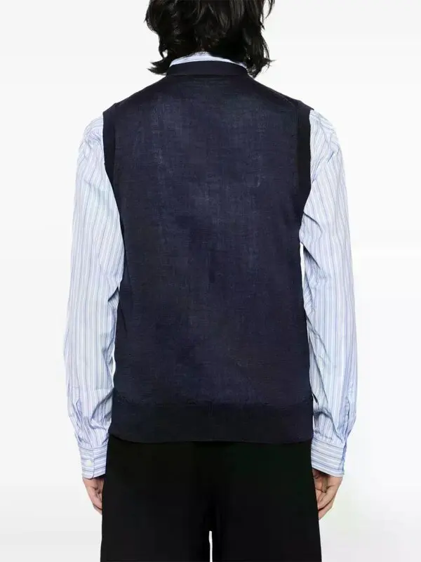 Comme Des Garçons Sleeveless Cardigan