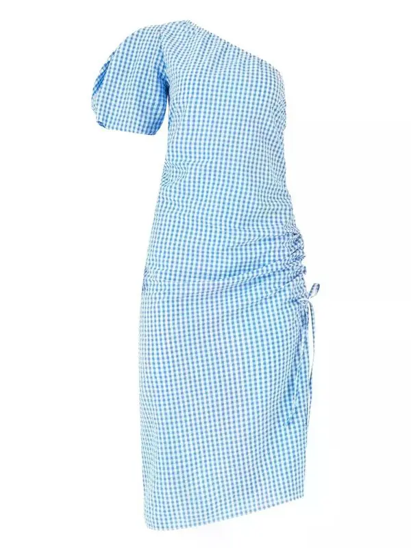 Rosie Assoulin One-shoulder Midi Dress