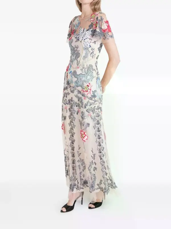 TEMPERLEY LONDON Bilbao Gown - Pink