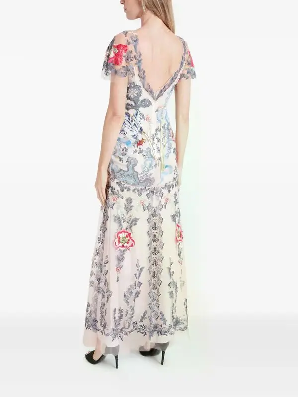 TEMPERLEY LONDON Bilbao Gown - Pink