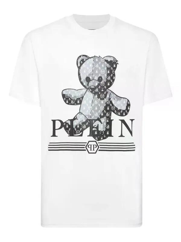 Philipp Plein Teddy Monogram T-shirt - White