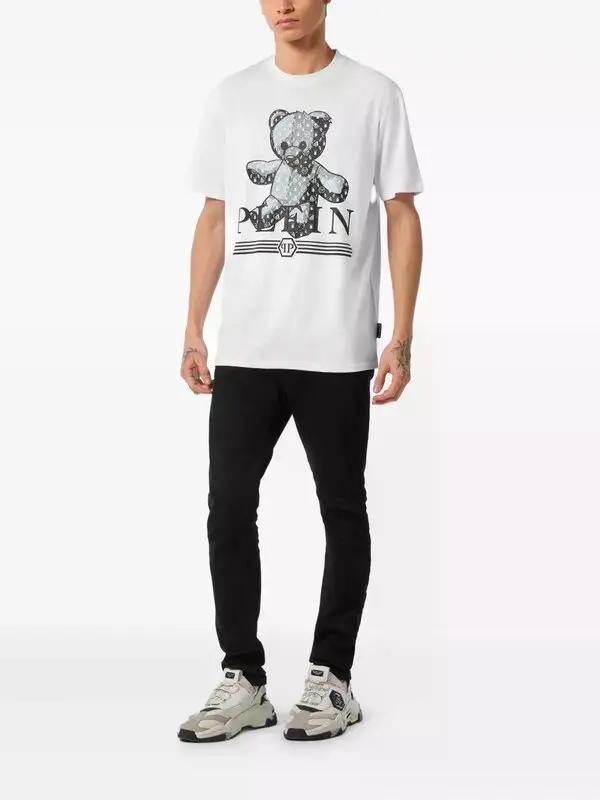 Philipp Plein Teddy Monogram T-shirt - White