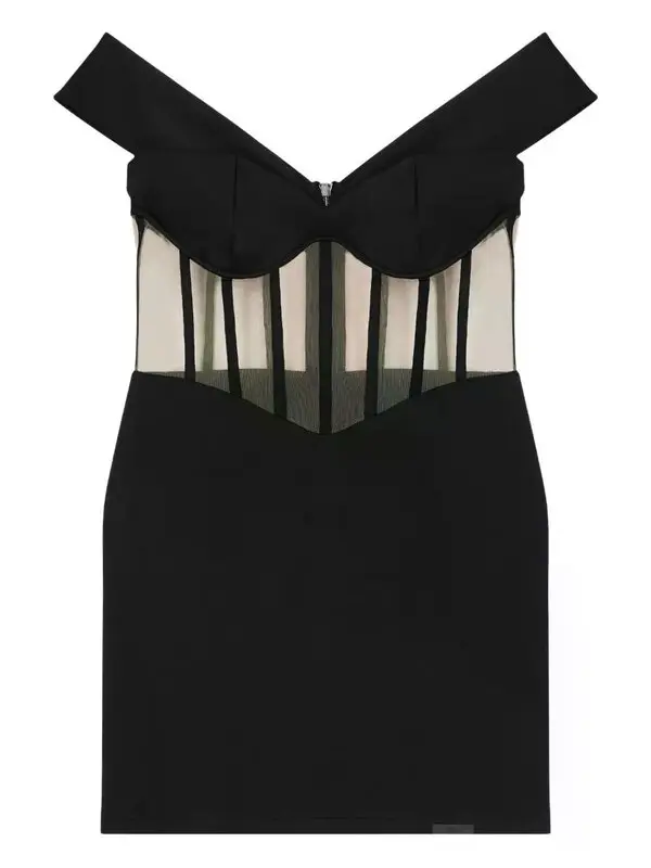 Rta Evie Mini Dress - Black | Editorialist