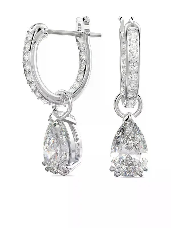 SWAROVSKI Millenia Hoop Earrings - Silver