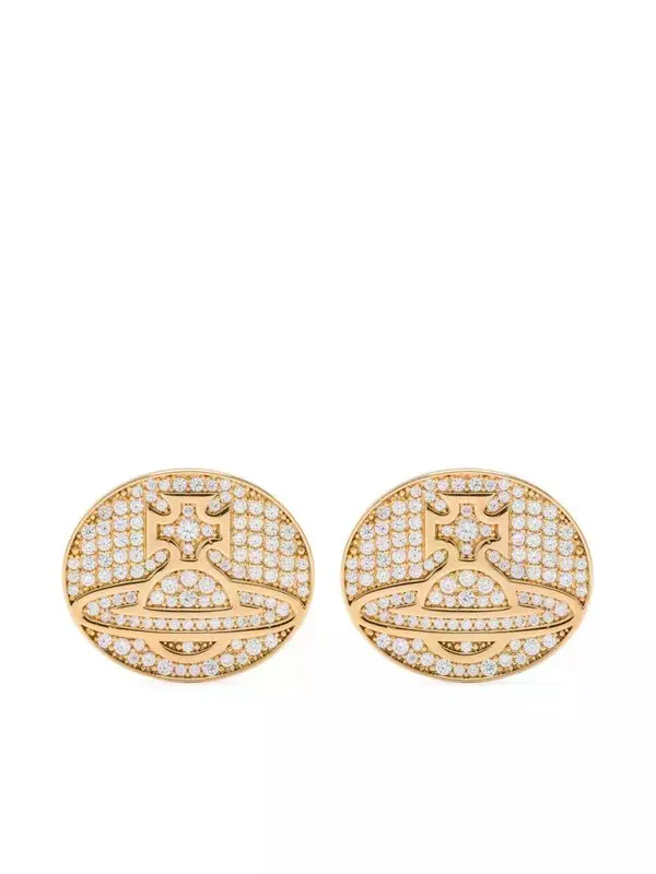 VIVIENNE WESTWOOD Aminata Orb Stud Earrings - Gold